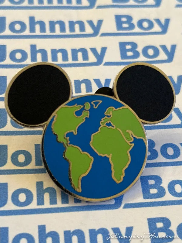Disney - Mickey Mouse Ears First Release - Icon Earth Globe Pin1-106 ...